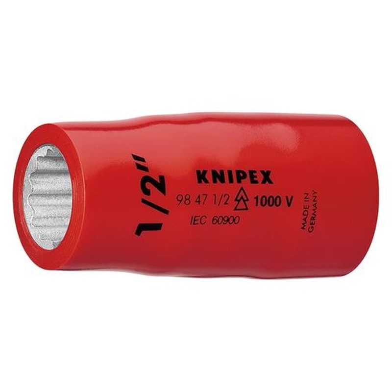 エスコ EA640LF-108 1/2”DRx5/8”絶縁ソケット(十二角) 1個（ご注文単位1個）【直送品】 包装用品・店舗用品の業務用通販 シモジマ公式