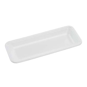 エフピコ 汎用トレー FLB-Y10-25 エコ白 100枚/束（ご注文単位18束）【直送品】 包装用品・店舗用品の通販 シモジマ