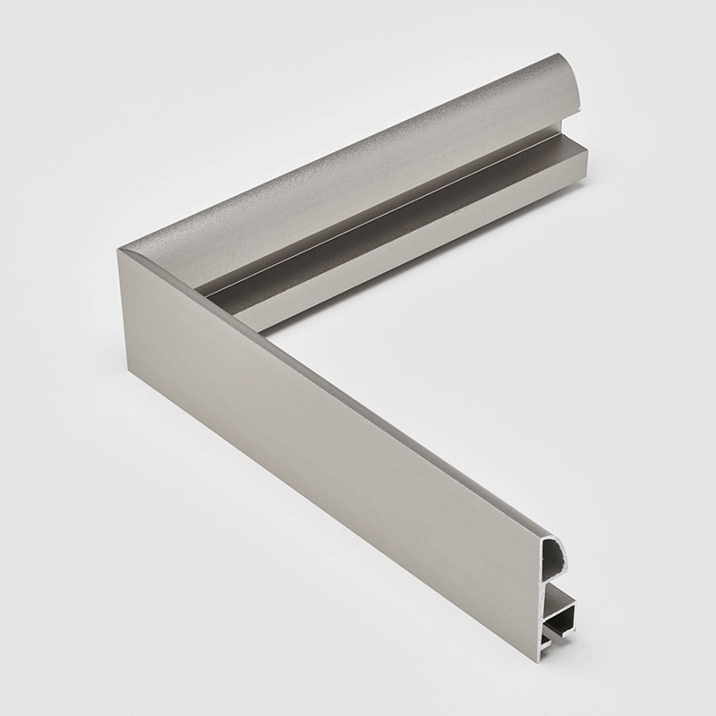 アルナ デッサン額・ポスターパネル LEAN 250角 マットシルバーフレーム 1個（ご注文単位1個）【直送品】 包装用品・店舗用品の通販 シモジマ