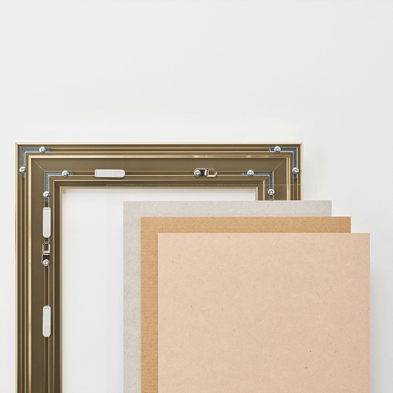 アルナ デッサン額 HVL B-2 728×515mm ゴールドフレーム 1個（ご注文単位1個）【直送品】 包装用品・店舗用品の通販 シモジマ