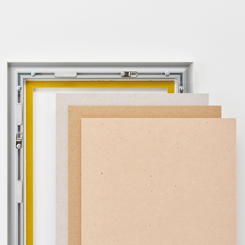 アルナ デッサン額 CF 面金付き B-2 728×515mm シルバーフレーム 1個（ご注文単位1個）【直送品】 包装用品・店舗用品の通販 シモジマ