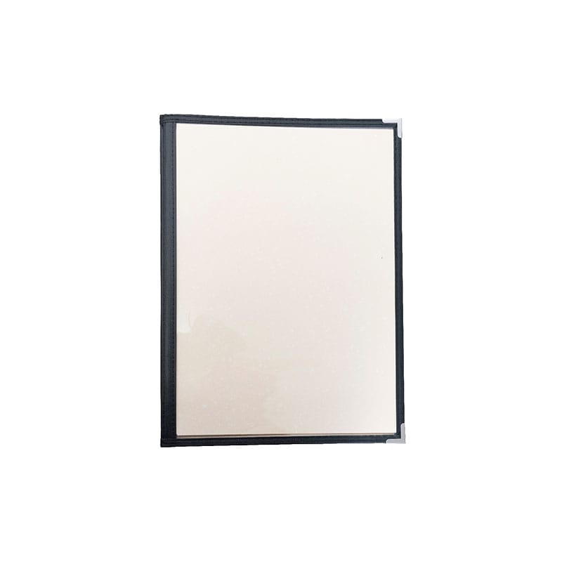 P・O・Pプロダクツ メニューブック A4 6P 8925 ABW-20 黒 1冊（ご注文単位1冊）【直送品】 包装用品・店舗用品の通販 シモジマ