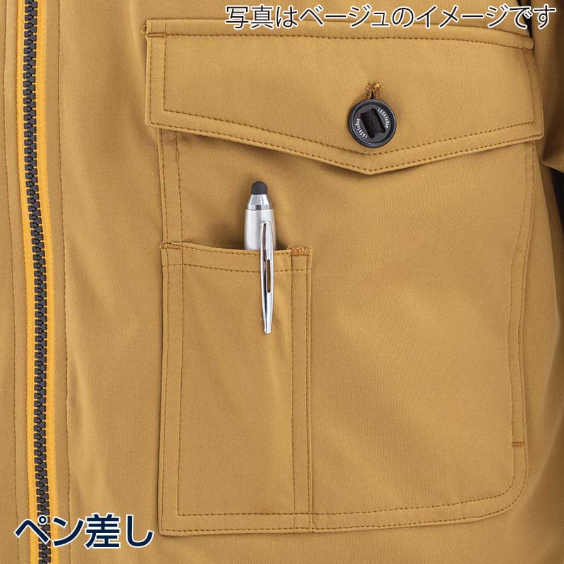 tASkfoRce 中綿ブルゾン ブルーグレー LL 00108 1枚（ご注文単位1枚）【直送品】 包装用品・店舗用品の通販 シモジマ