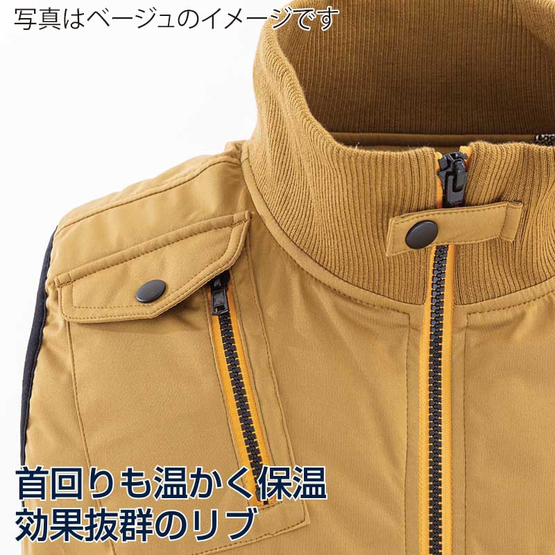 tASkfoRce 中綿ブルゾン ブルーグレー LL 00108 1枚（ご注文単位1枚）【直送品】 包装用品・店舗用品の通販 シモジマ