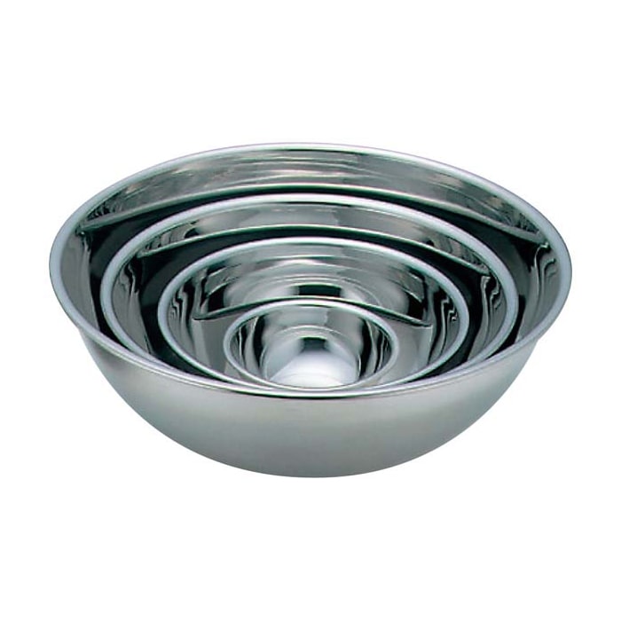 EBM 18-8 ミキシングボール 15cm 1個（ご注文単位1個）【直送品】 包装用品・店舗用品の通販 シモジマ