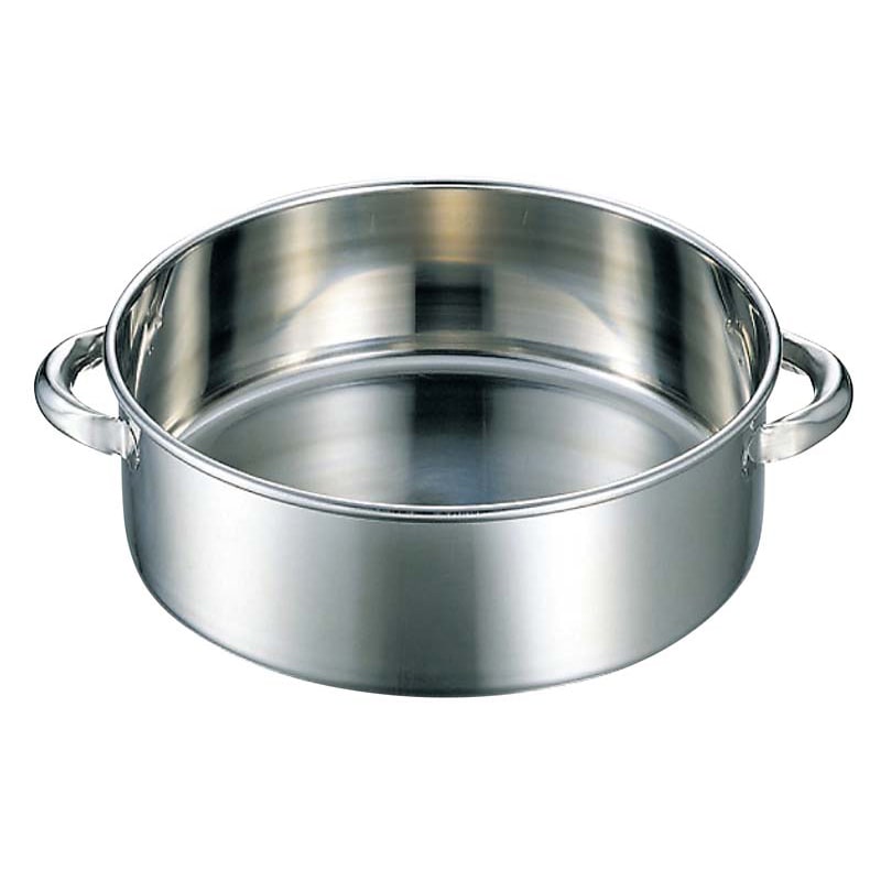 EBM 18-8 手付 洗い桶 42cm 1個（ご注文単位1個）【直送品】 包装用品・店舗用品の通販 シモジマ