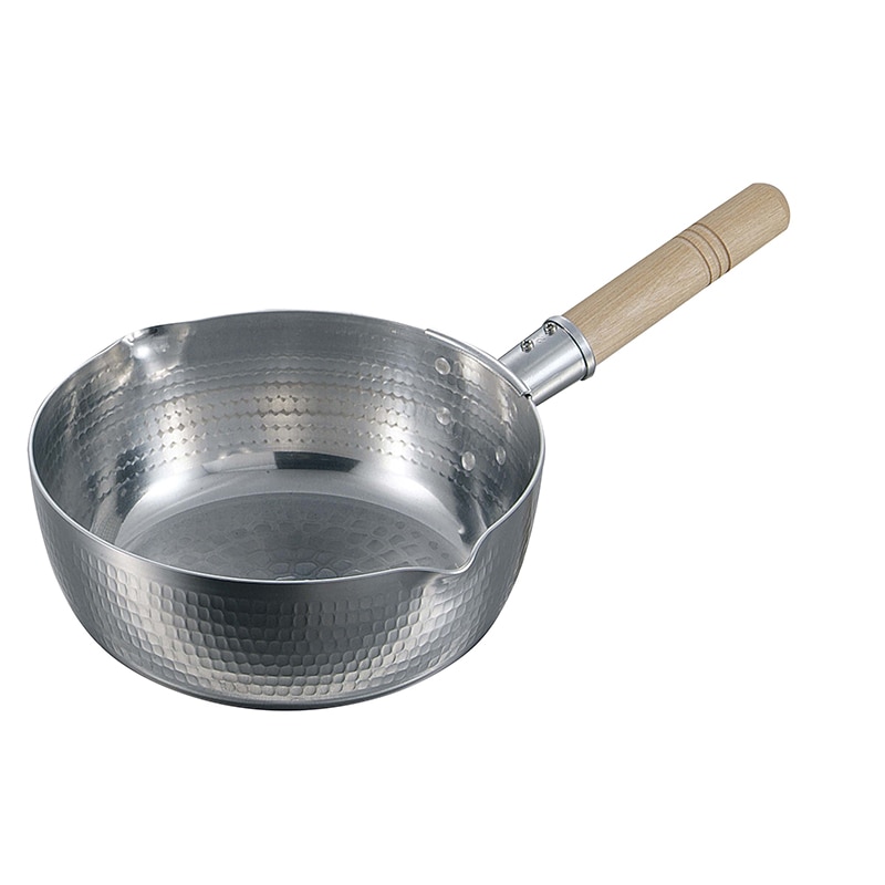 EBM アルミ打出 雪平鍋（研磨仕上げ）24cm 1個（ご注文単位1個）【直送品】 包装用品・店舗用品の通販 シモジマ