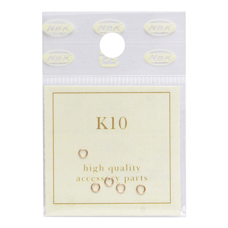 日本紐釦貿易 K10パーツ マルカン外径3mm 5個 KS88-3 （ご注文単位1束）【直送品】 包装用品・店舗用品の通販 シモジマ