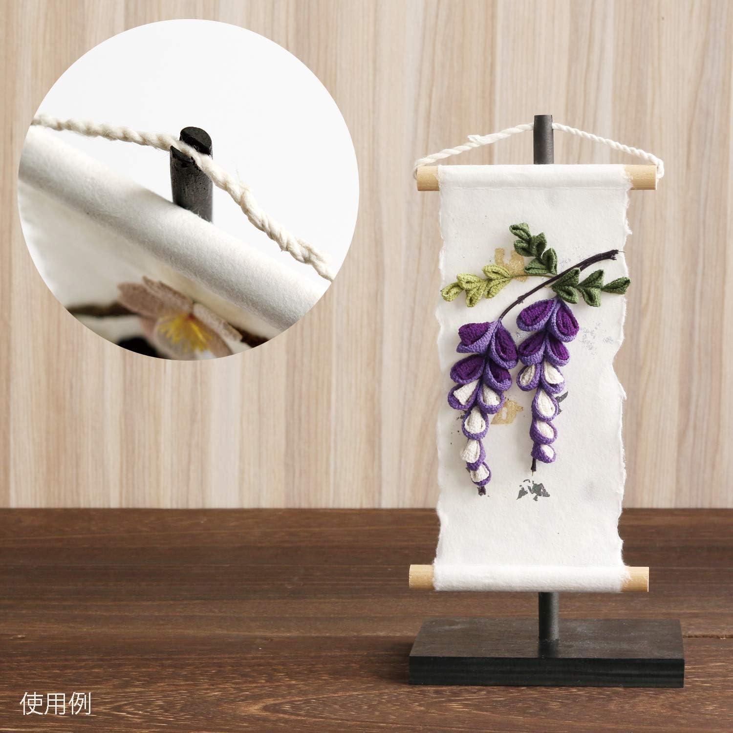 日本紐釦貿易 ミニ掛け軸用つり台 W43×H65×D45mm S61-4 （ご注文単位1束）【直送品】 包装用品・店舗用品の通販 シモジマ