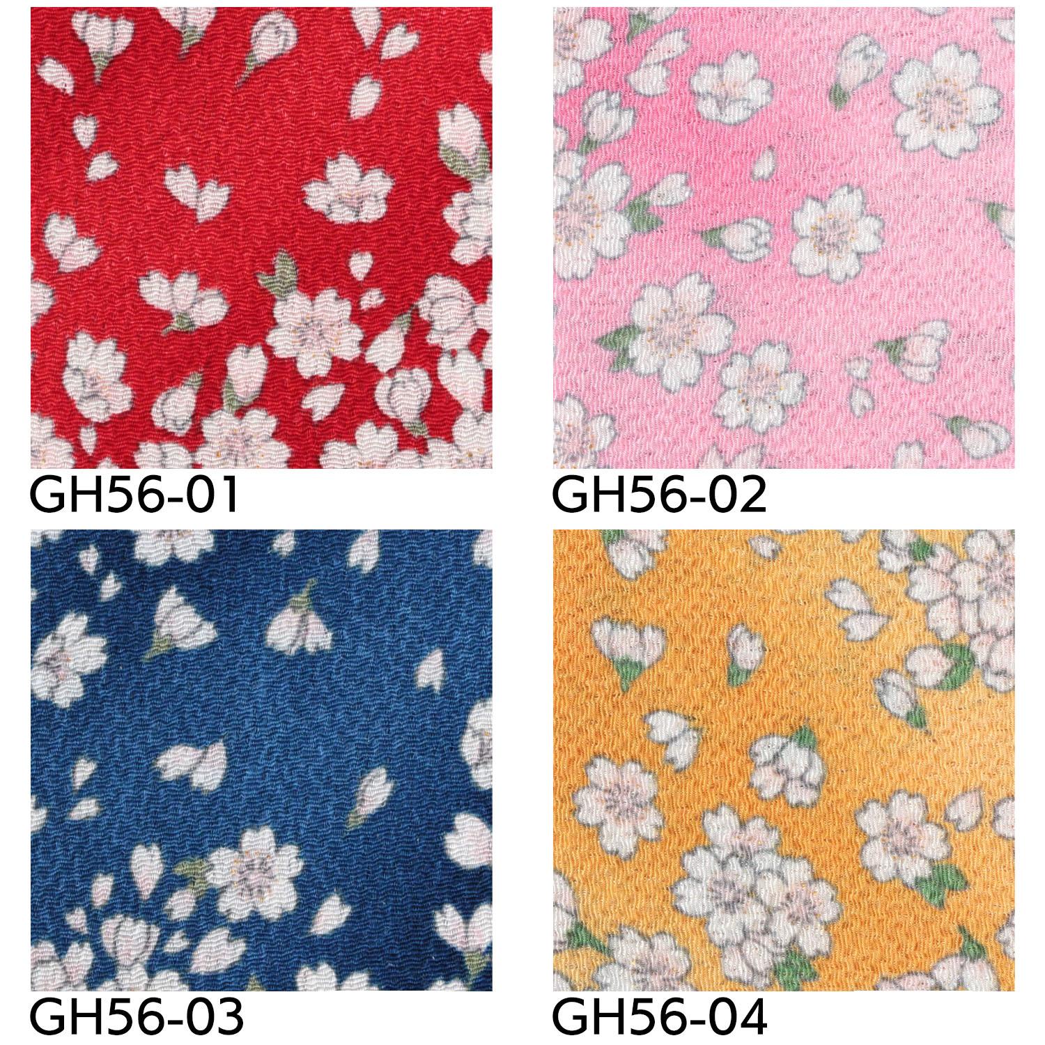 日本紐釦貿易 ちりめんカット 金彩 約23×33cm 桜柄 桃色 GH56-02 （ご注文単位1枚）【直送品】 包装用品・店舗用品の業務用通販 シモジマ公式