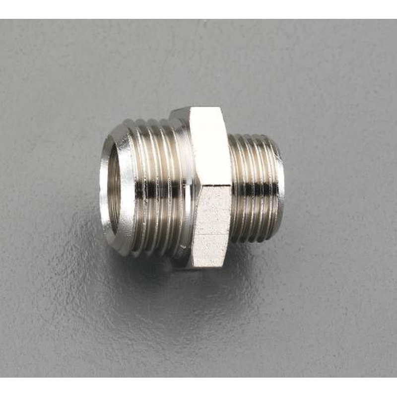 エスコ EA141CD-24 G1/4”xG1/2”異径ニップル(真鍮製) 1個（ご注文単位1個）【直送品】 包装用品・店舗用品の業務用通販 ...