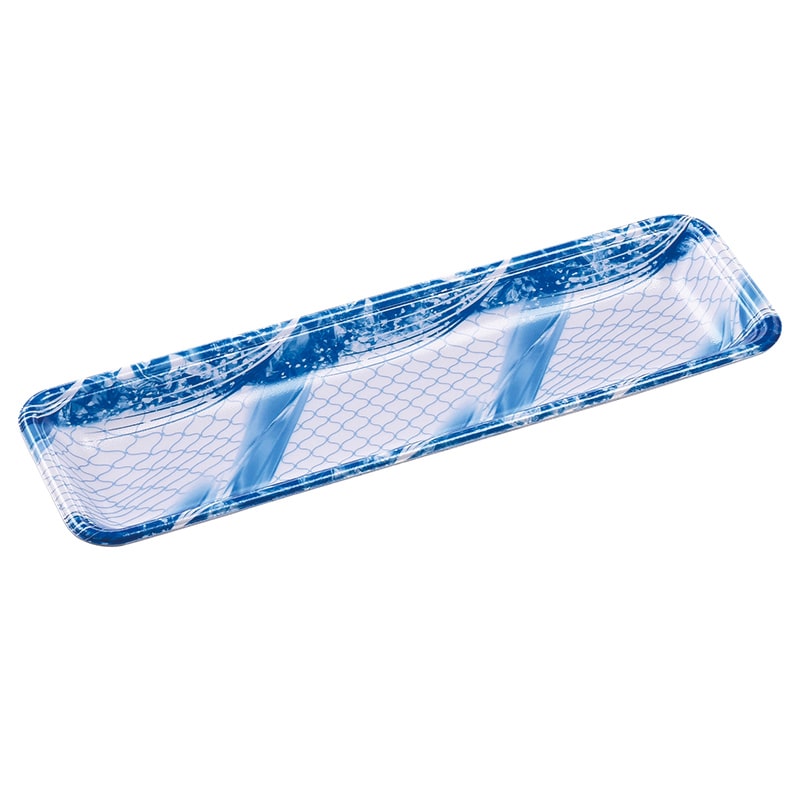 エフピコ 発泡トレー容器 FLB-K10-25 海氷青 100枚/袋（ご注文単位16袋）【直送品】 包装用品・店舗用品の通販 シモジマ