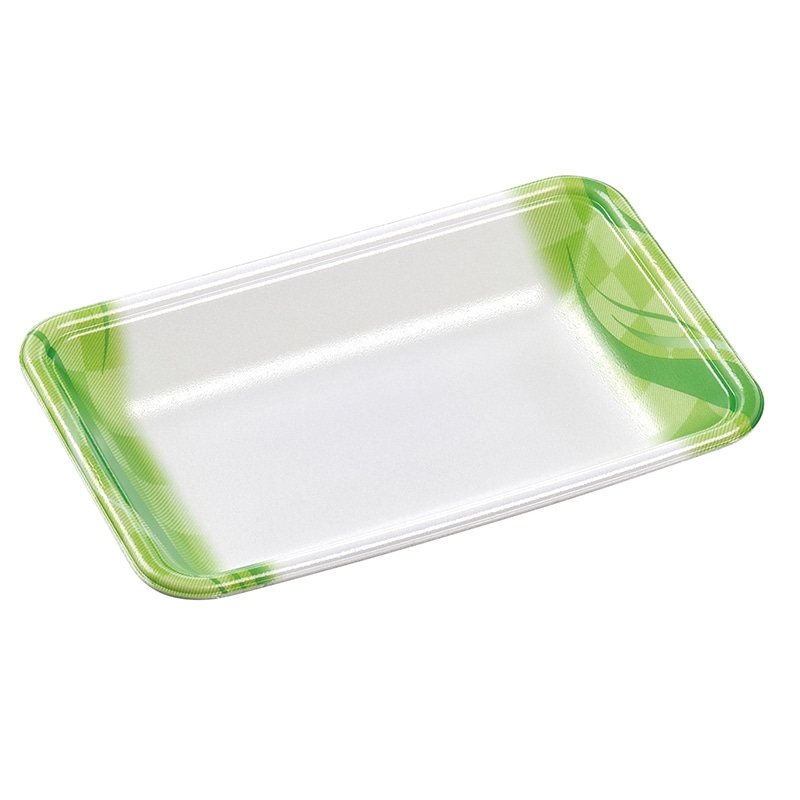 エフピコ 発泡トレー容器 FLB-A13-30 涼香緑 100枚/袋（ご注文単位18袋）【直送品】 包装用品・店舗用品の通販 シモジマ