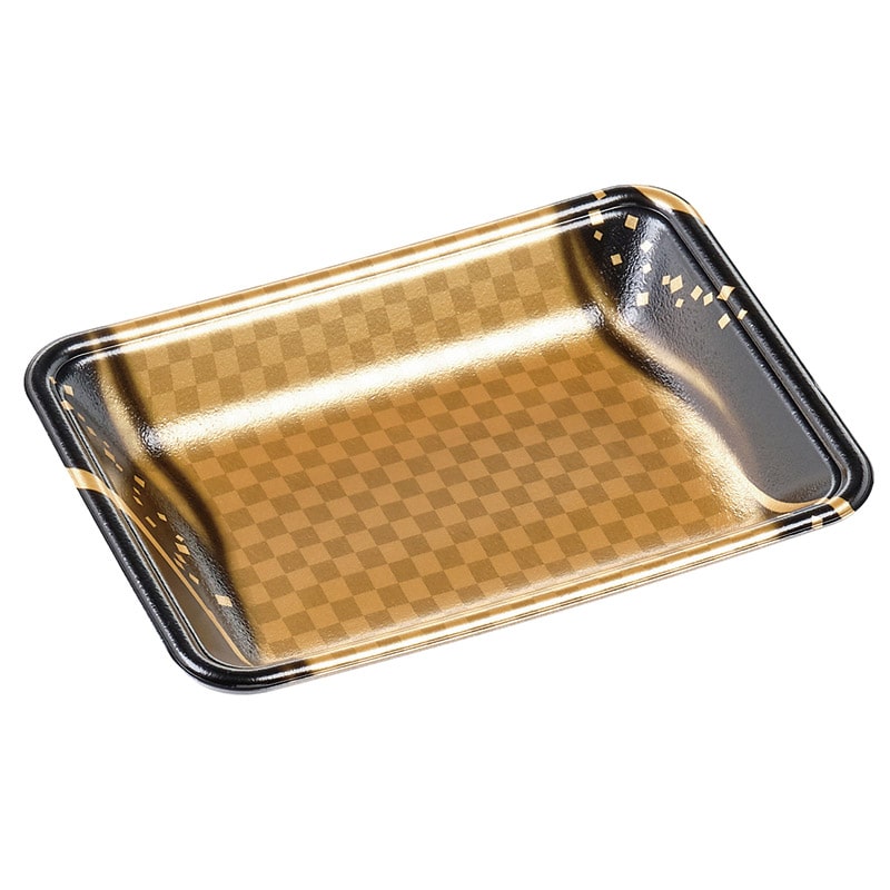 エフピコ 発泡トレー容器 FLB-A15-30 波格子金 100枚/袋（ご注文単位18袋）【直送品】 包装用品・店舗用品の通販 シモジマ