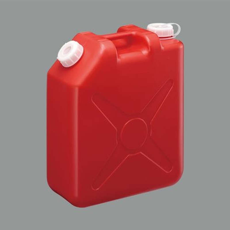 エスコ EA508AT-321B 20Lポリタンク(赤/ノズル無/5個) 1個（ご注文単位1個）【直送品】 包装用品・店舗用品の通販 シモジマ