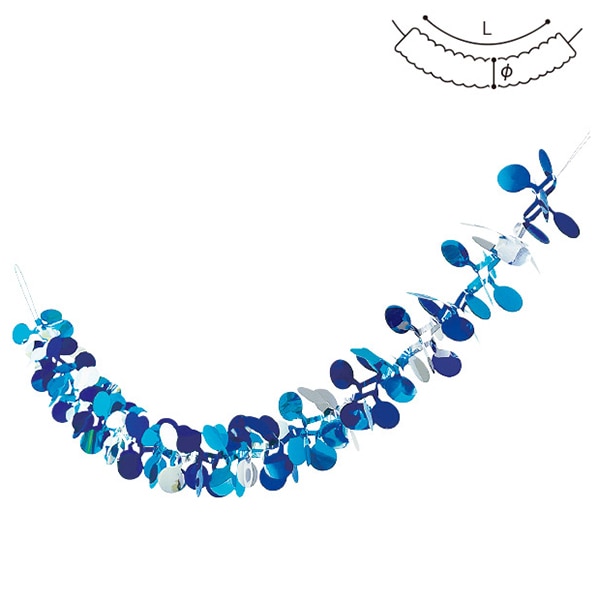 アルファ 水玉ドットガーランド TA2-1210 1個（ご注文単位2個）【直送品】 包装用品・店舗用品の通販 シモジマ