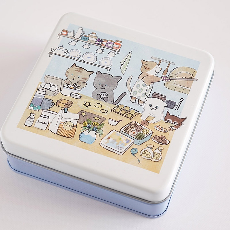 cotta ねこ缶 スクエア 97742 5個/箱（ご注文単位2箱）【直送品】 包装用品・店舗用品の通販 シモジマ