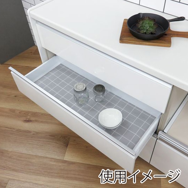東和産業 MSS キッチンボードに敷くシート 45 グレー 1個（ご注文単位5個）【直送品】 包装用品・店舗用品の通販 シモジマ