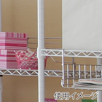 アイリスオーヤマ メタルラックパーツ ディバイダー 奥行36cm用 MR-36D 1個（ご注文単位1個）【直送品】 包装用品・店舗用品の通販 シモジマ