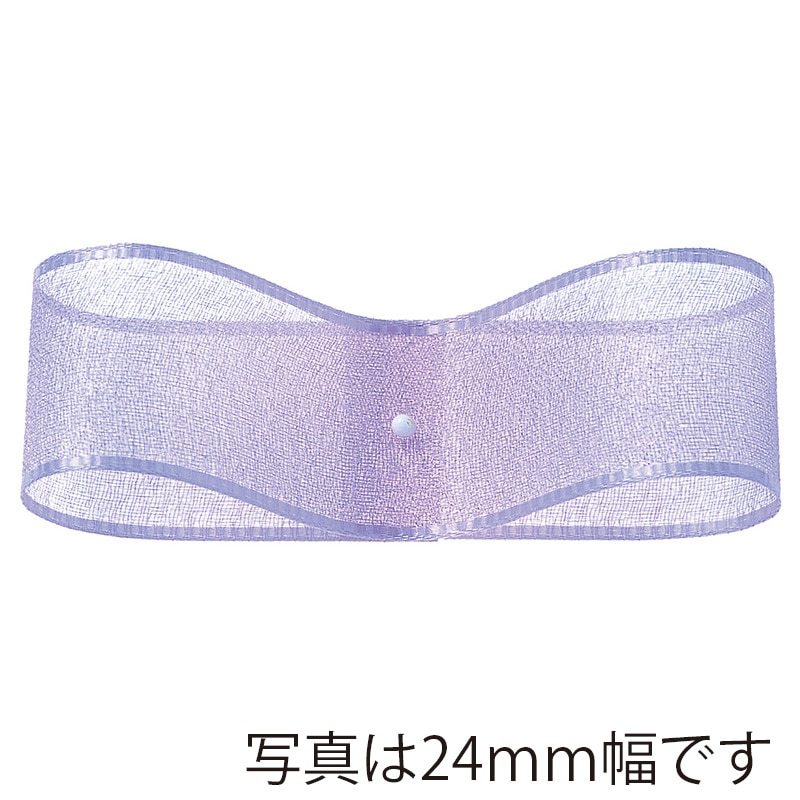 東京リボン リボン オーガンジー・H 47700 12×30 #19 1巻（ご注文単位1巻）【直送品】 包装用品・店舗用品の通販 シモジマ