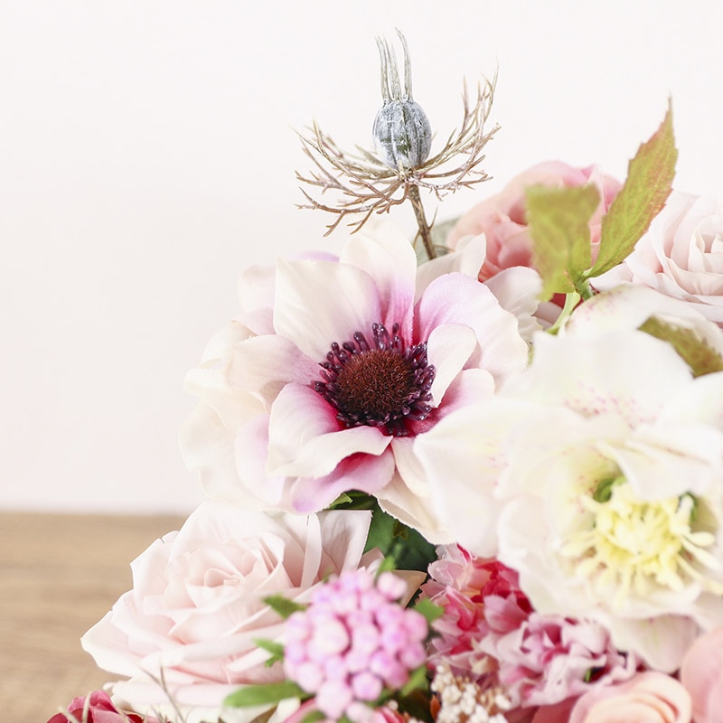 ポピー 造花 フェミニンアレンジ FBCD-3014 03 1個（ご注文単位1個）【直送品】 包装用品・店舗用品の通販 シモジマ